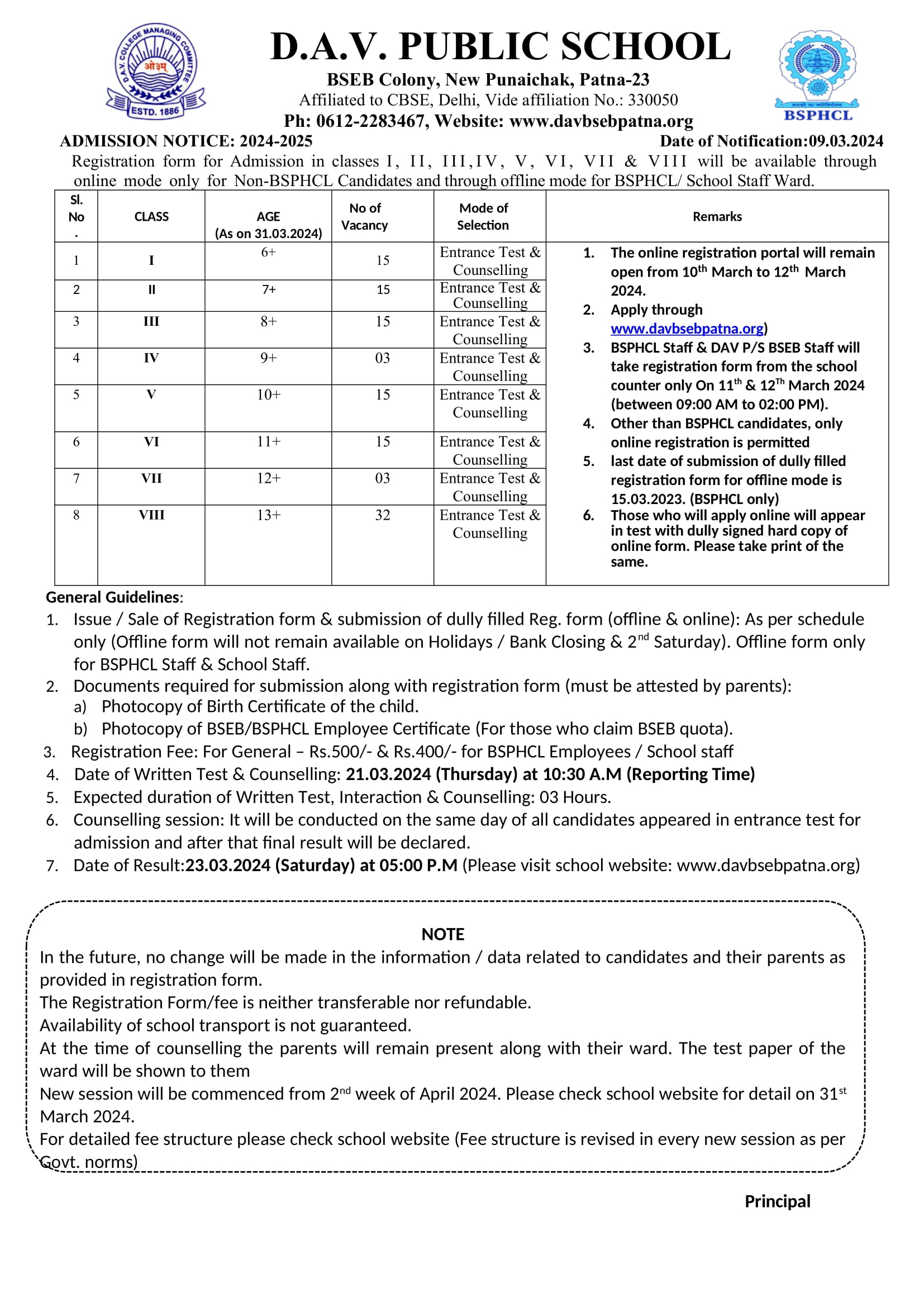 Welcome to DAV Public School